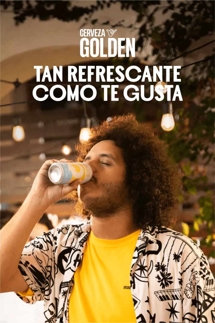 Cerveza Golden | Suave, ligera y refrescante